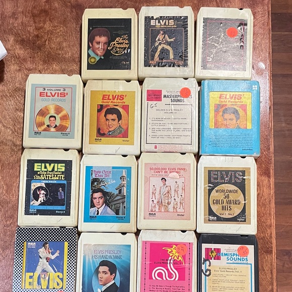 Media | Vintage Elvis Presley 8track Tape Collection | Poshmark